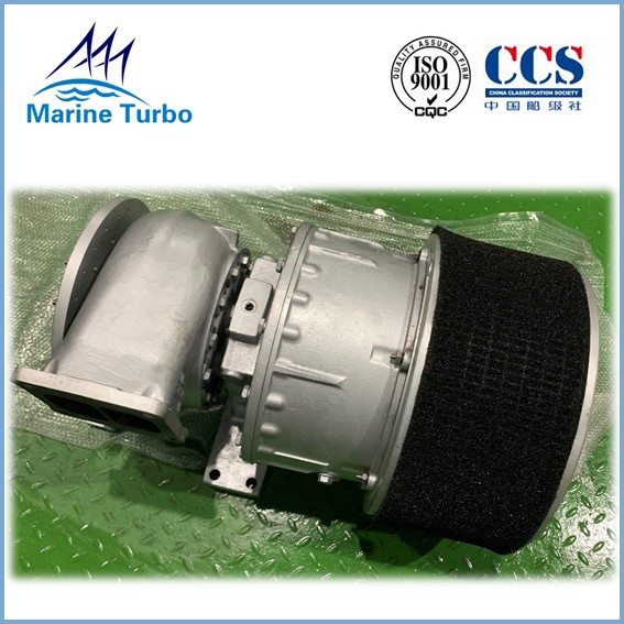 교체 배기 가스 RH163 마린 디젤 터보차저 완료